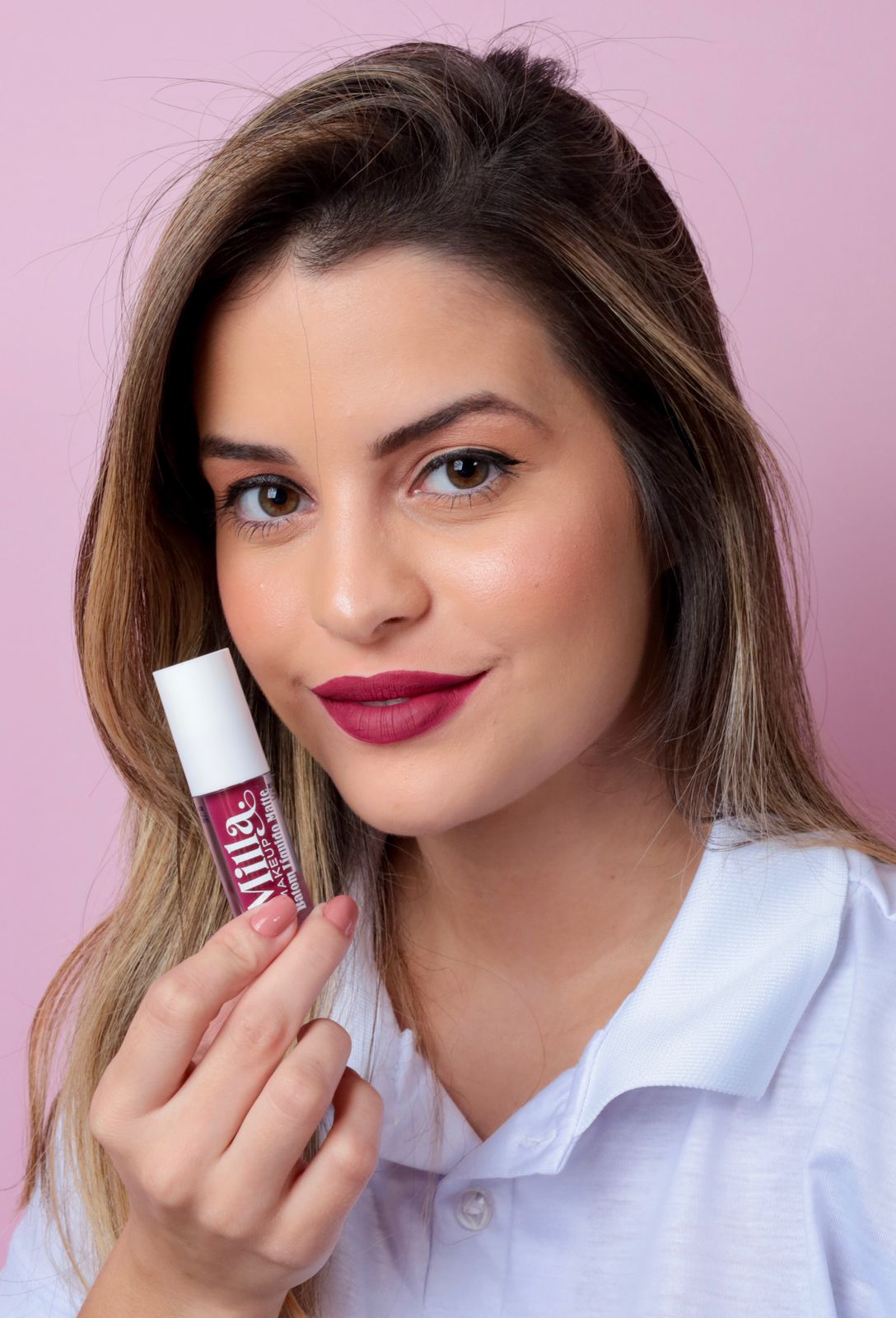 Batom Liquido Matte Ana – Milla Makeup